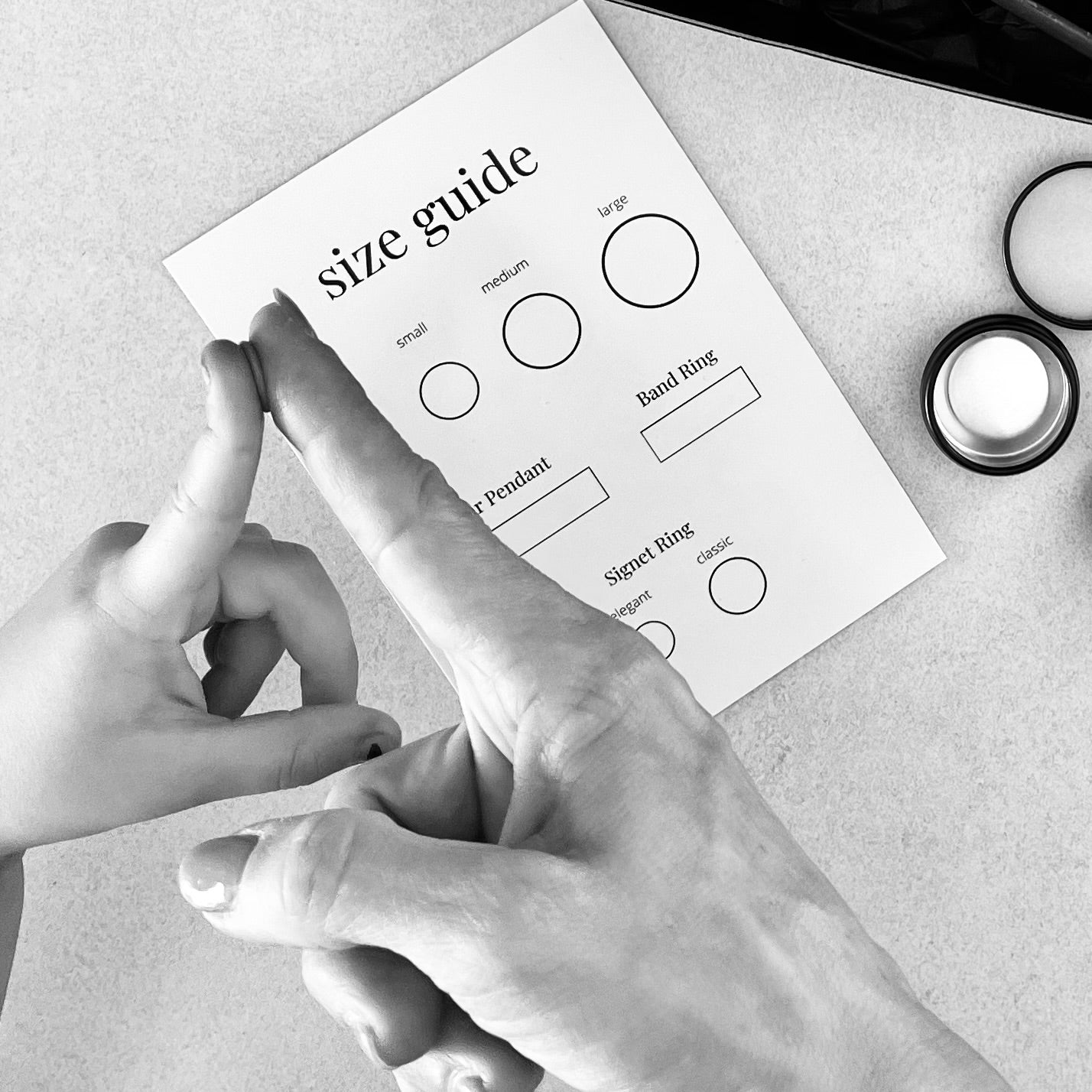 HALI MOTIF fingerprint impression instructions